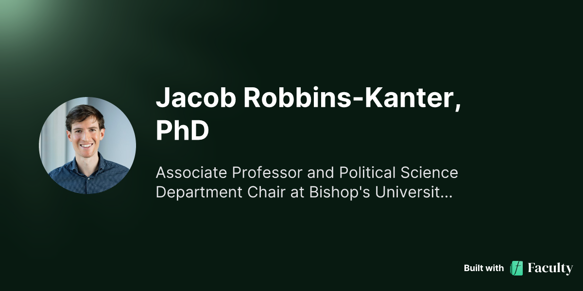 Jacob Robbins-Kanter, PhD
